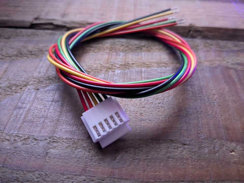 5-Pin Wiring Harness for Sanwa JLF / 5-Pin Joysticks – Arcade Parts UK